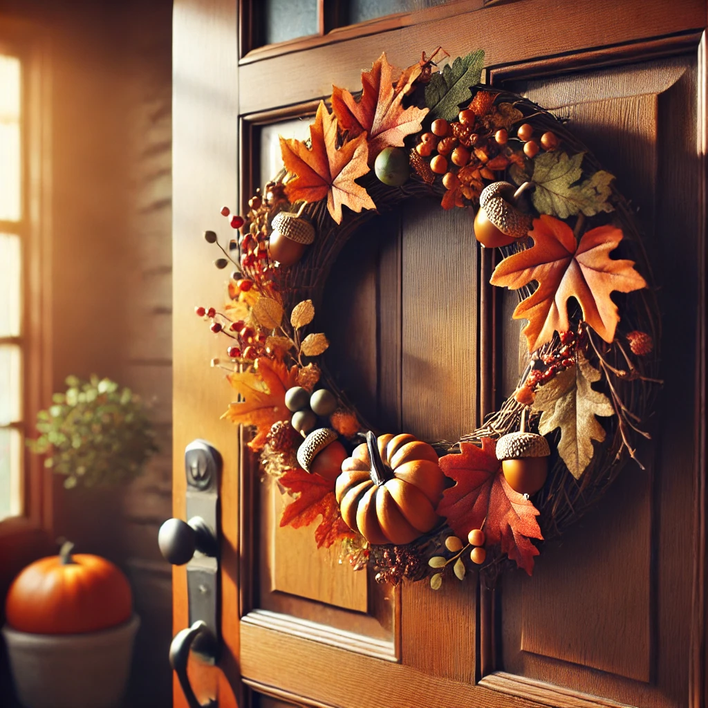 Customized Fall Wreaths for Your Front Door